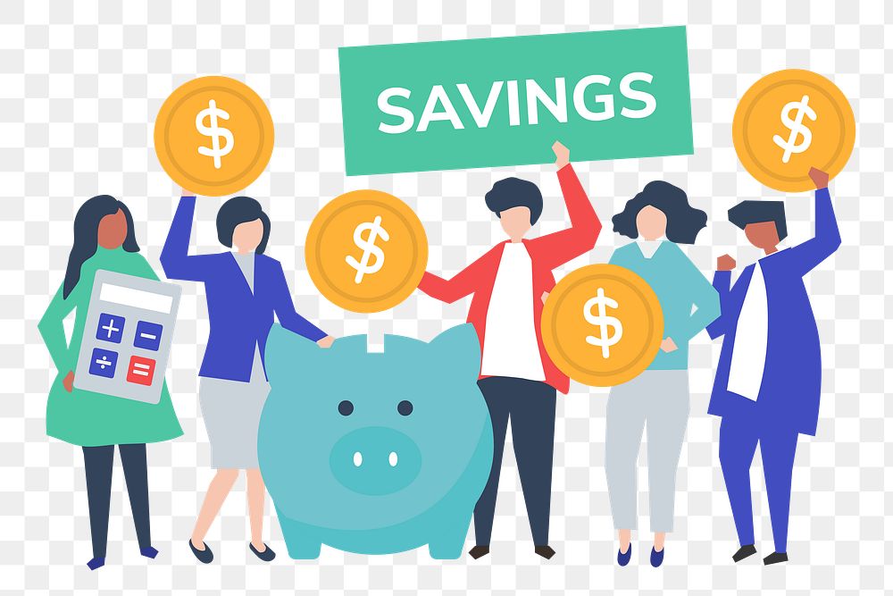 Savings png illustration, transparent background | Premium PNG - rawpixel
