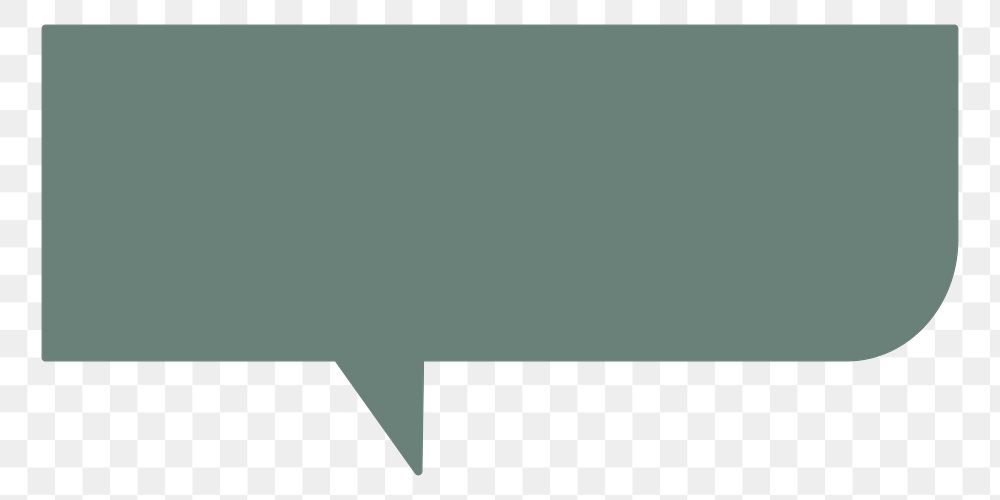 Png rectangular message box, transparent | Premium PNG - rawpixel