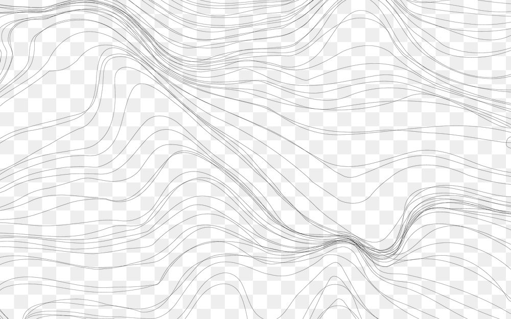 Png dynamic waves element, transparent | Premium PNG - rawpixel