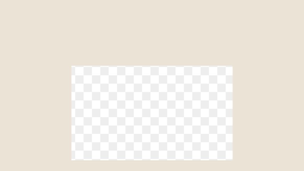 Beige rectangle png frame, transparent | Premium PNG - rawpixel