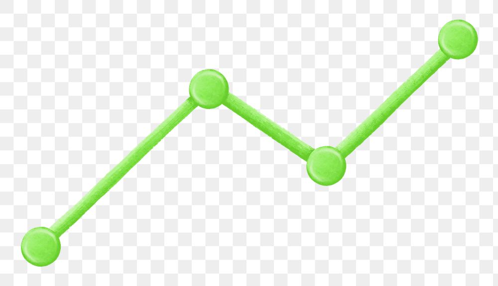 Business png line graph, green | Premium PNG - rawpixel