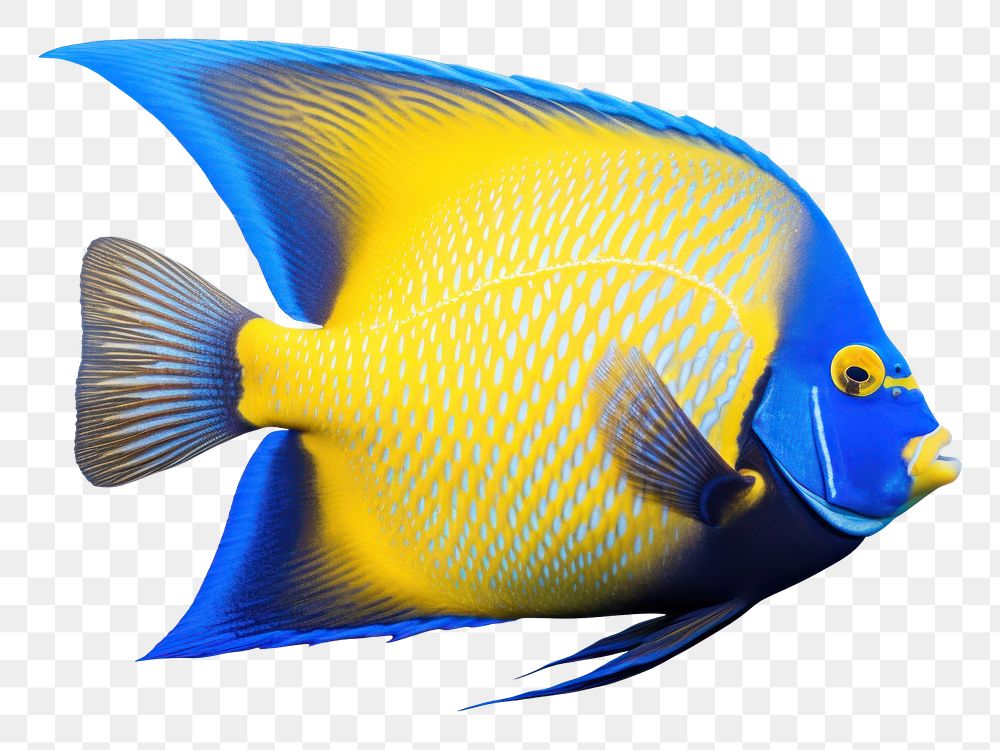 PNG Queen angelfish animal white | Premium PNG - rawpixel
