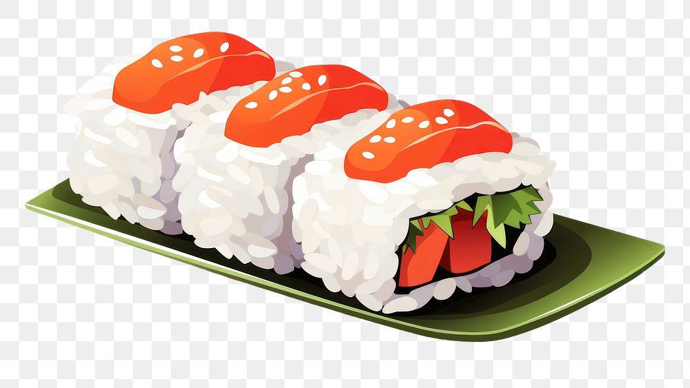 PNG Sushi food meal rice. | Premium PNG - rawpixel