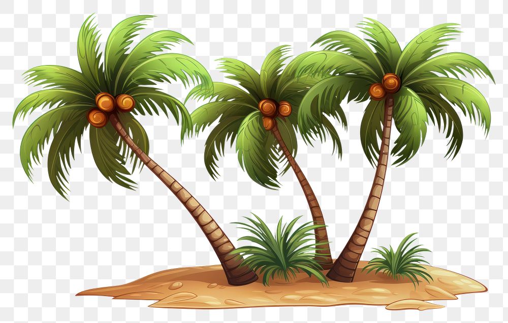 PNG Palm tree outdoors cartoon | Free PNG - rawpixel