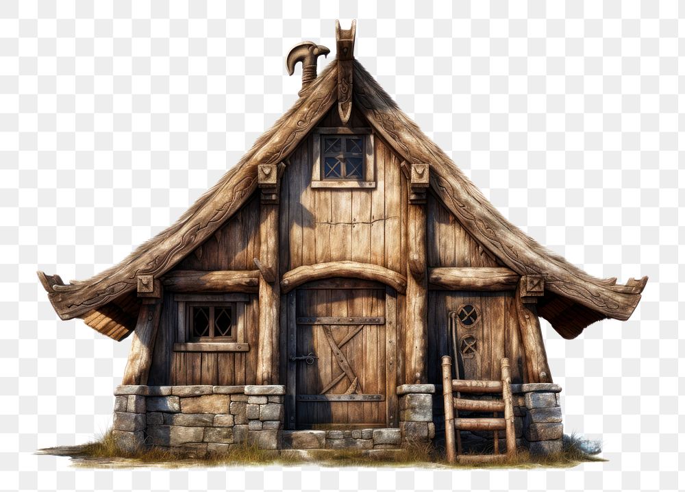 PNG Viking home architecture building | Premium PNG - rawpixel