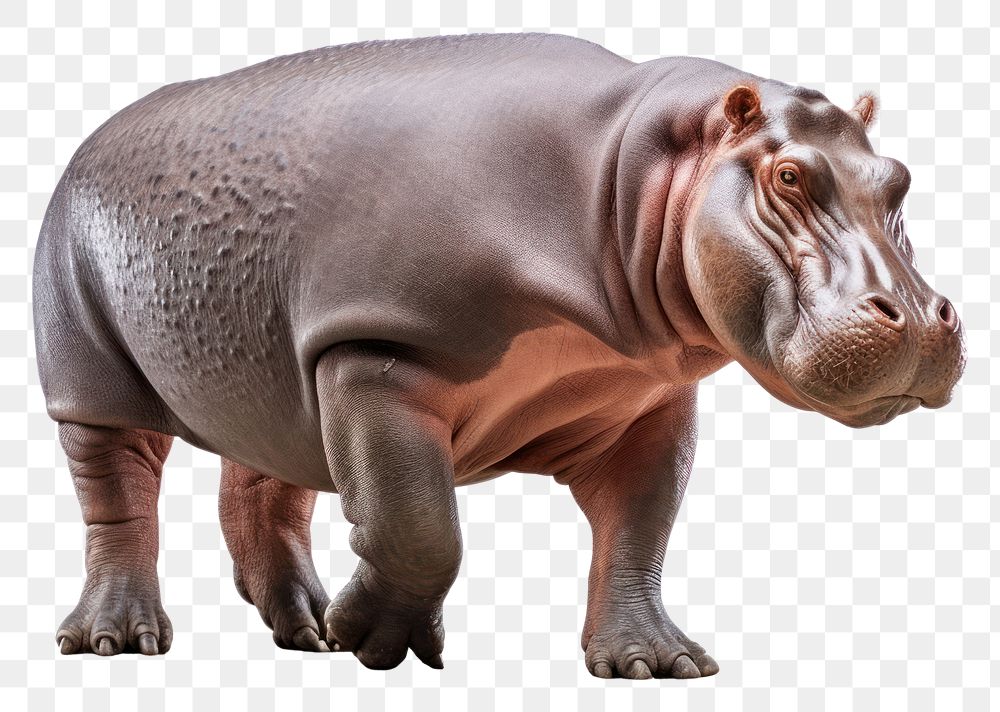 PNG Hippopotamus wildlife animal mammal. | Free PNG - rawpixel