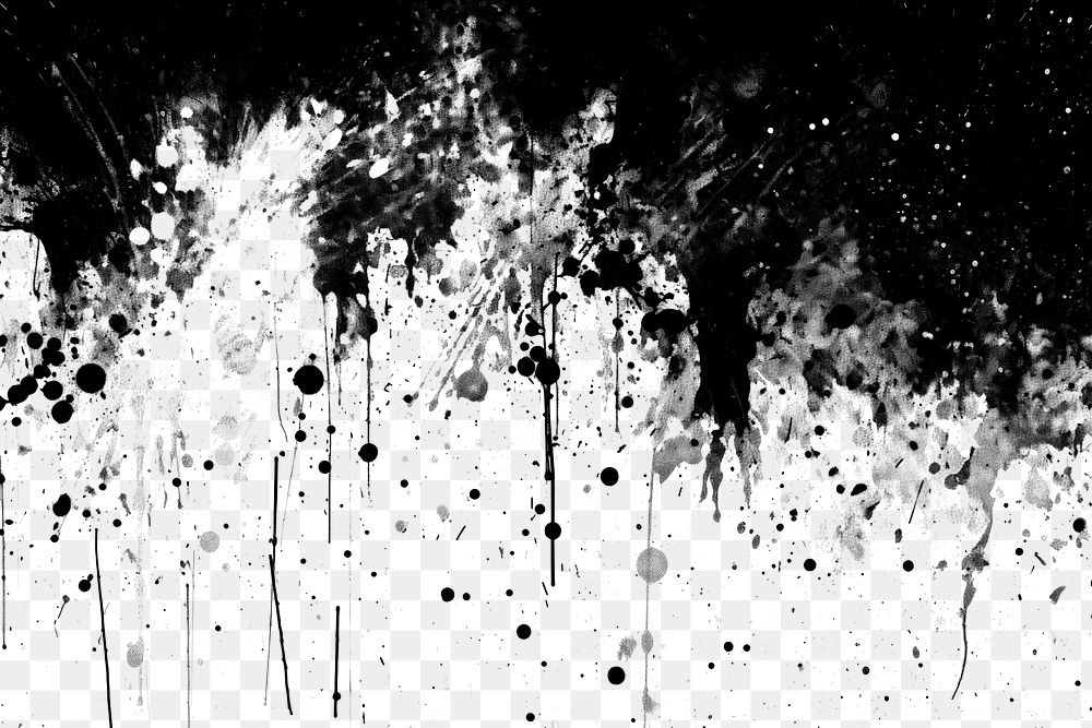 Grunge ink splash effect png, | Free PNG - rawpixel