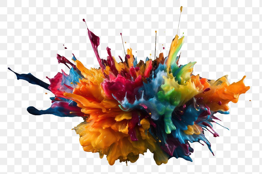 Color splash effect png, transparent | Free PNG - rawpixel
