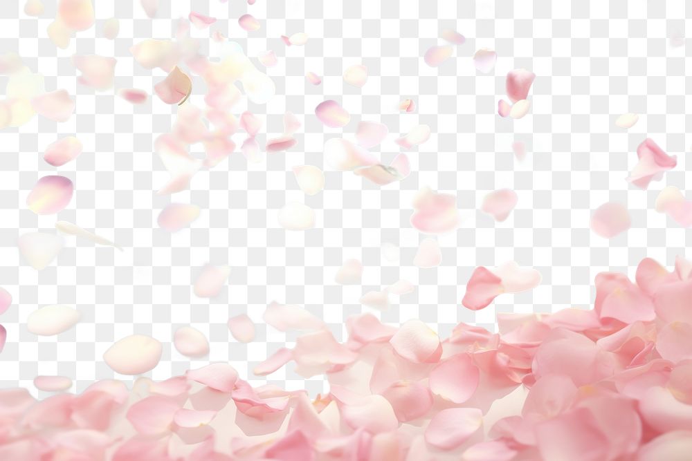PNG delicate pink petals falling | Premium PNG - rawpixel
