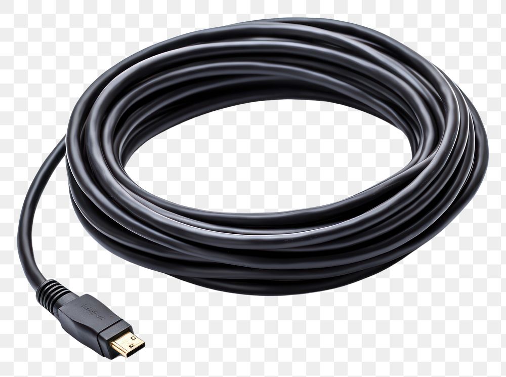 PNG Cable black white background | Free PNG - rawpixel