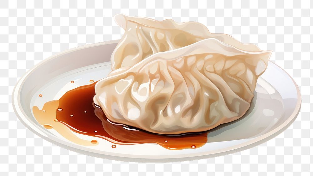 PNG Soup dumpling plate food | Premium PNG - rawpixel