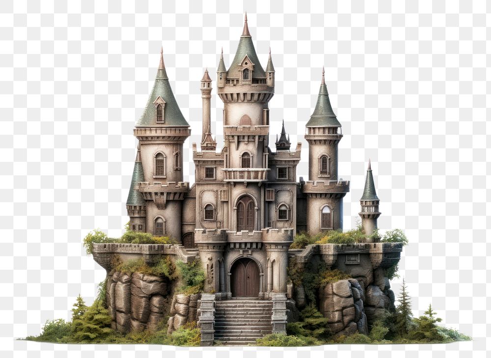 PNG Castle architecture building | Premium PNG - rawpixel