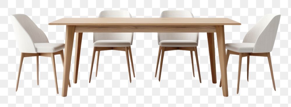 PNG modern dinning furniture set | Premium PNG - rawpixel