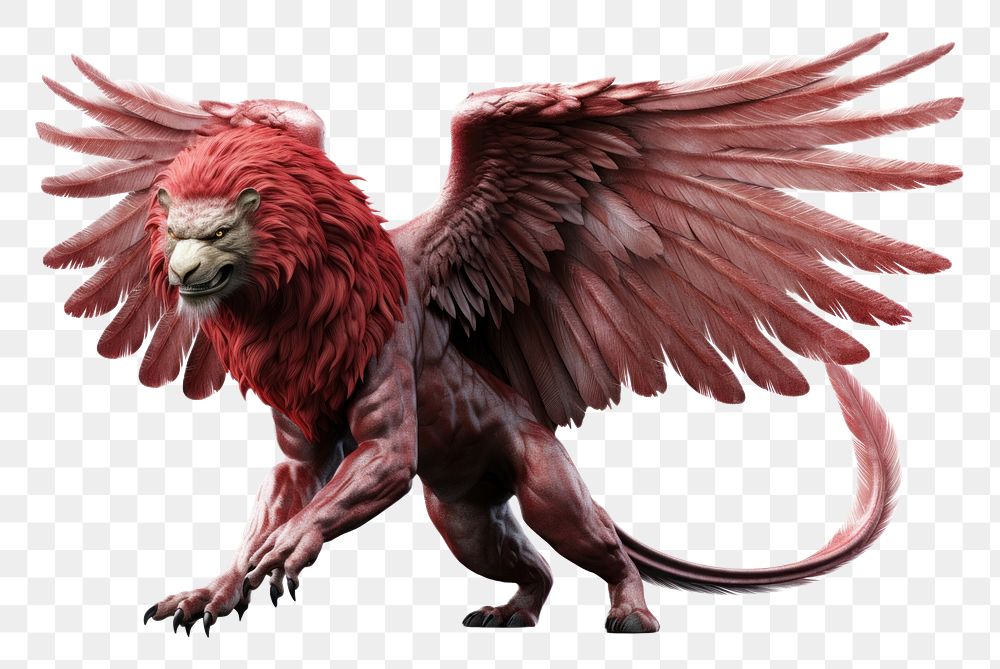 PNG Mythical creature lion animal | Premium PNG - rawpixel