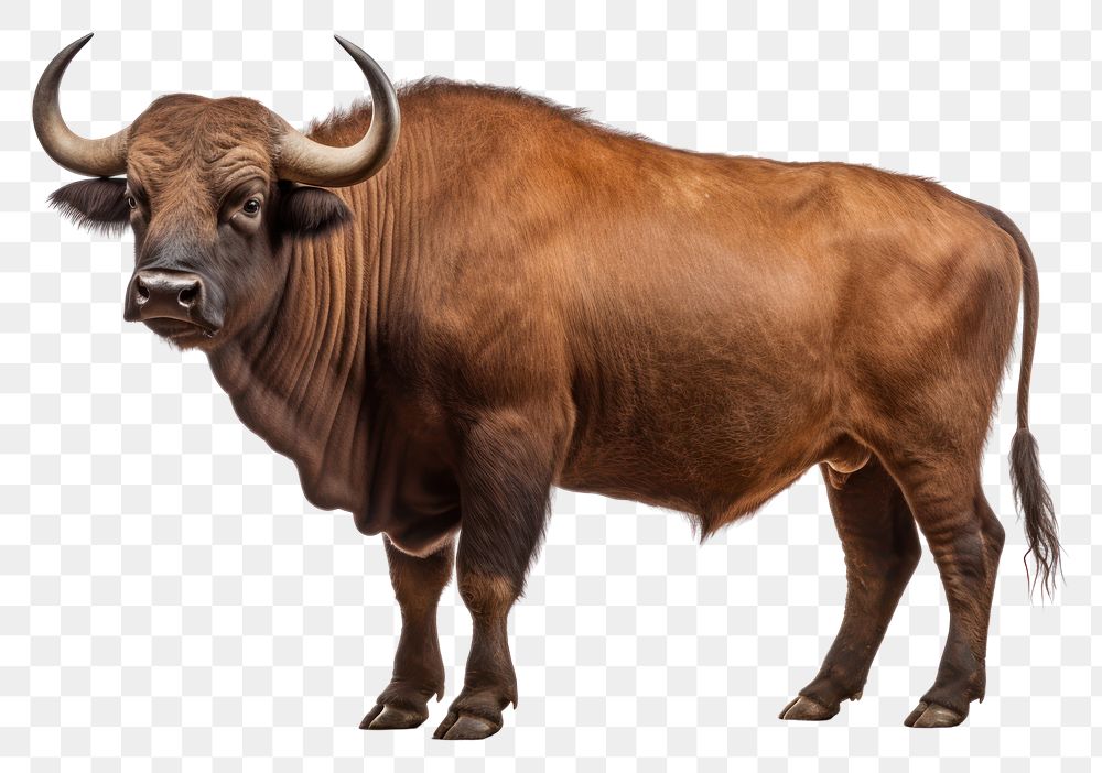 PNG Gaur livestock wildlife standing. | Premium PNG - rawpixel
