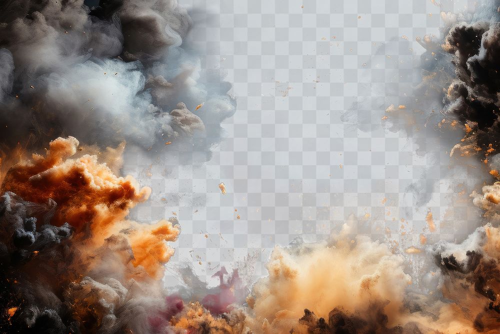 PNG Explosion smoke cloud backgrounds | Premium PNG - rawpixel