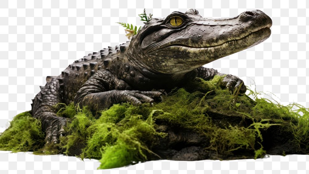 PNG Black caiman reptile animal | Free PNG - rawpixel