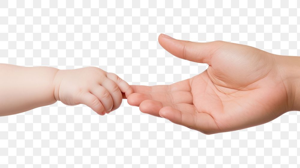 PNG Finger baby holding hand. | Premium PNG - rawpixel