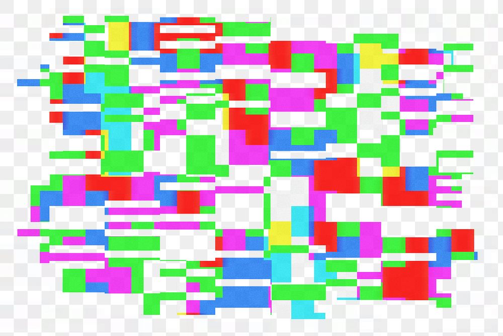 PNG Glitch element effect, transparent | Free PNG - rawpixel