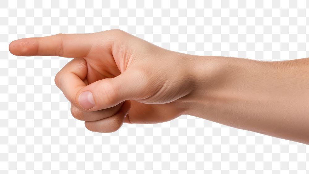 PNG Hand pointing finger | Premium PNG - rawpixel