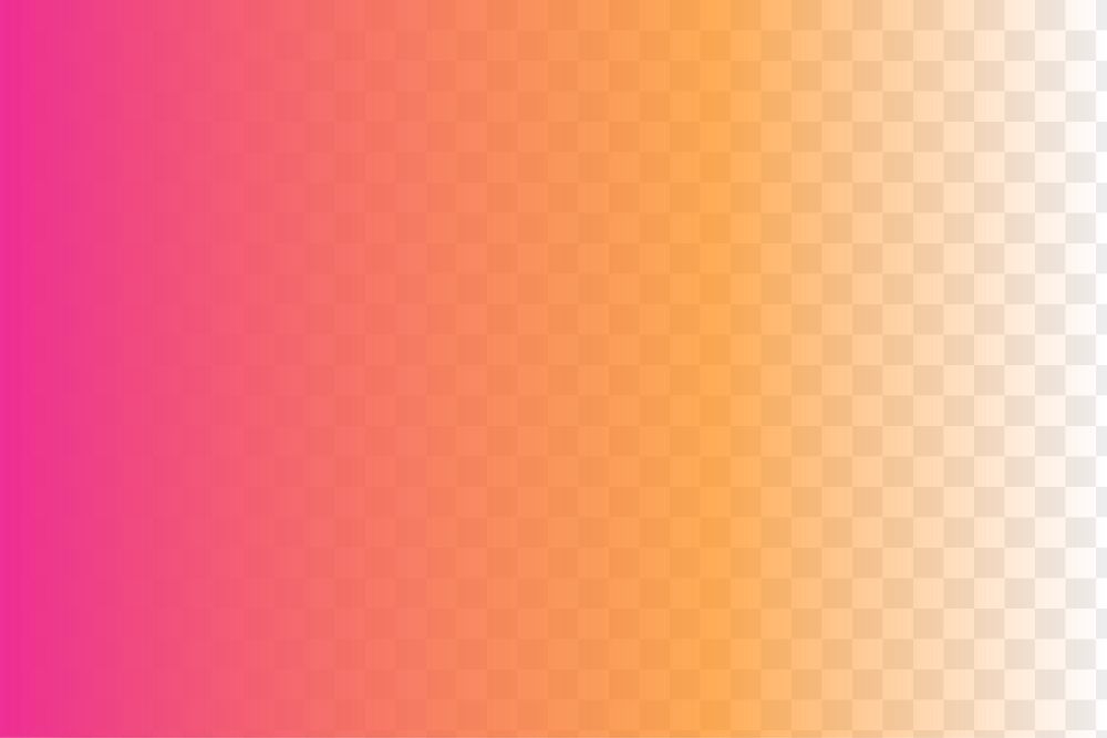 Png pink orange gradient, transparent | Premium PNG - rawpixel