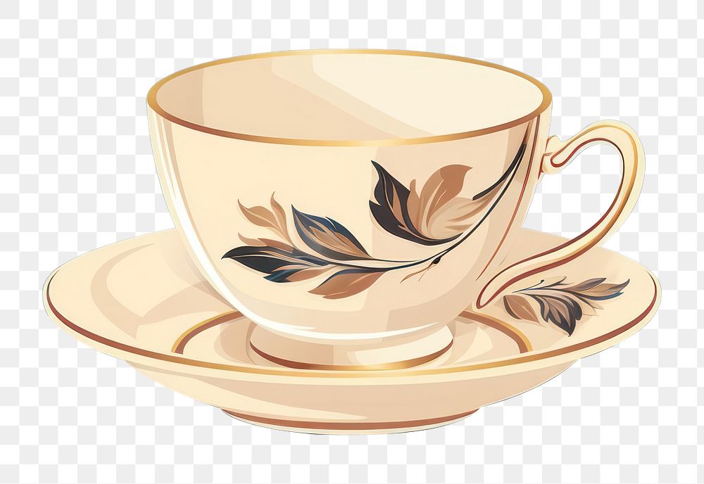 PNG Saucer coffee drink cup. | Free PNG - rawpixel