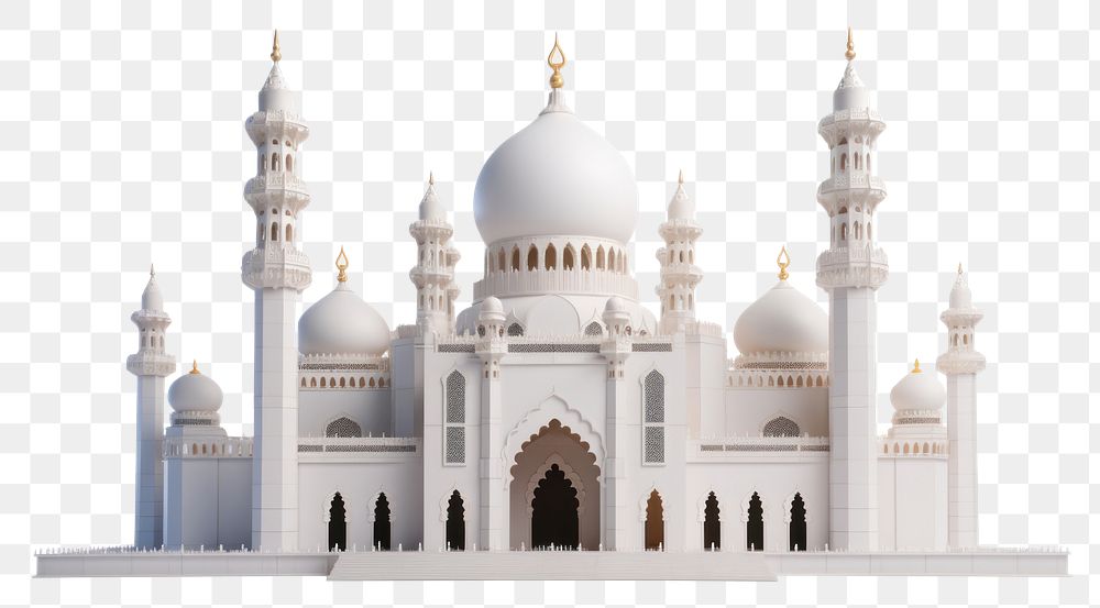 PNG Mosque architecture building white. | Free PNG - rawpixel
