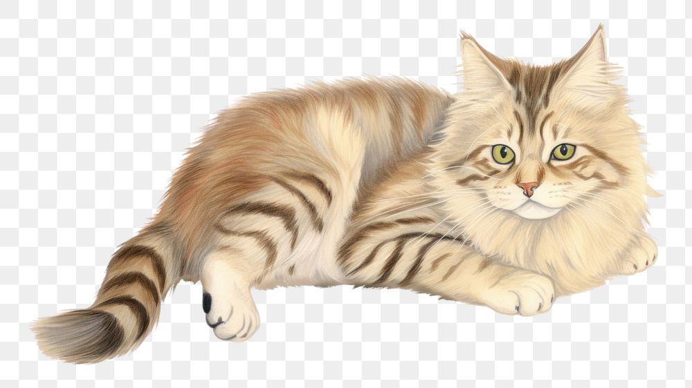 PNG Cat drawing mammal animal. | Premium PNG - rawpixel