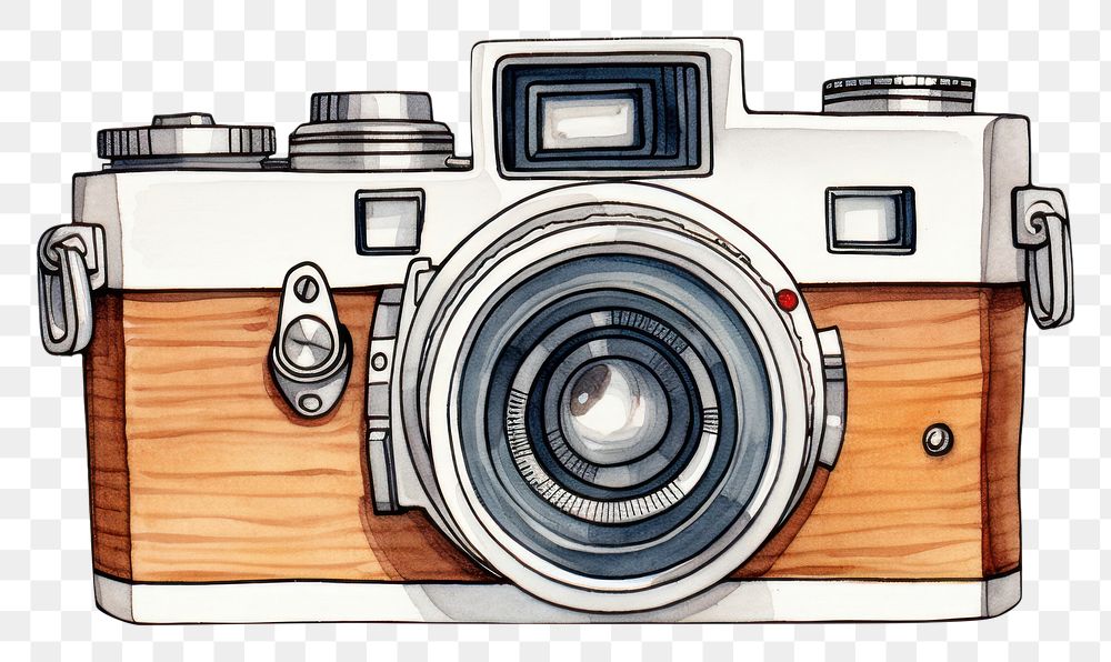PNG Camera sketch white background | Free PNG - rawpixel
