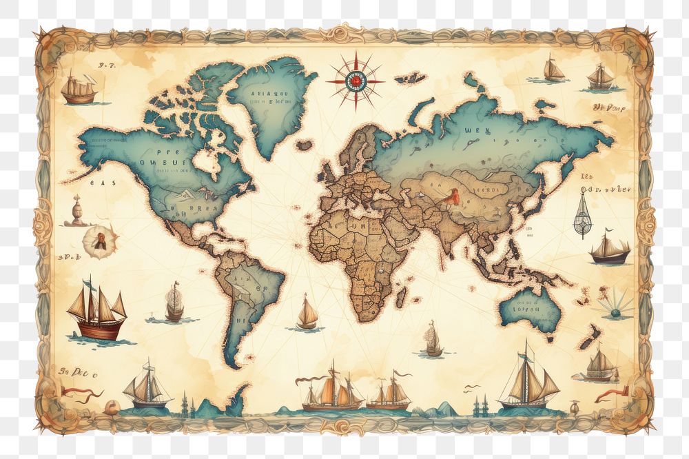 PNG Vintage map backgrounds transportation | Premium PNG - rawpixel
