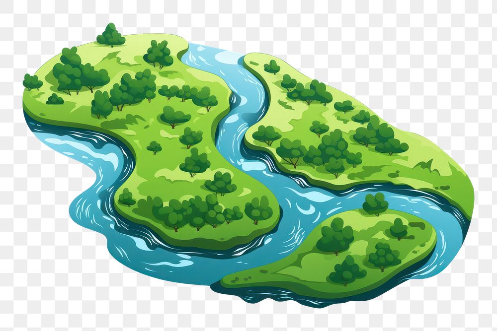 PNG River outdoors nature forest. | Premium PNG - rawpixel