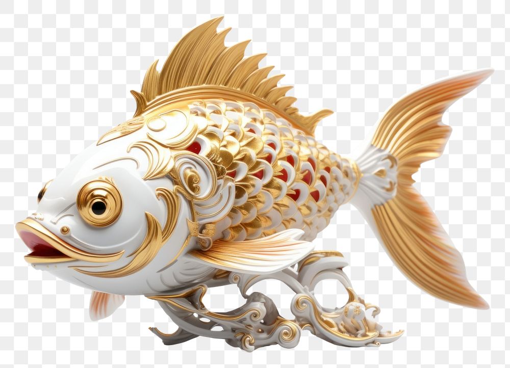PNG Golden fish animal representation | Free PNG - rawpixel