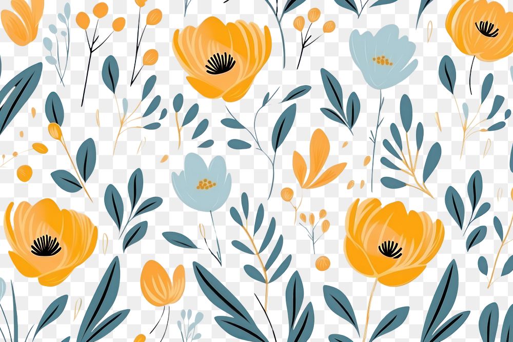 PNG Spring floral pattern backgrounds | Free PNG - rawpixel