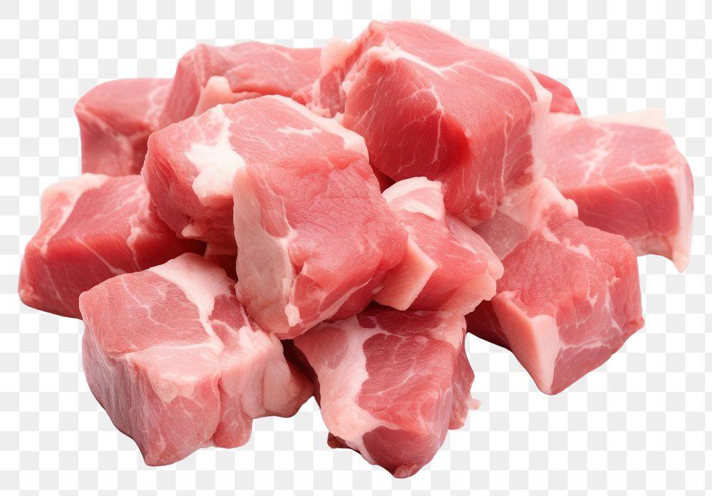 PNG Raw pork pieces meat | Free PNG - rawpixel