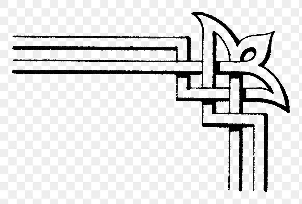 PNG ornamental corner designs, transparent | Premium PNG - rawpixel