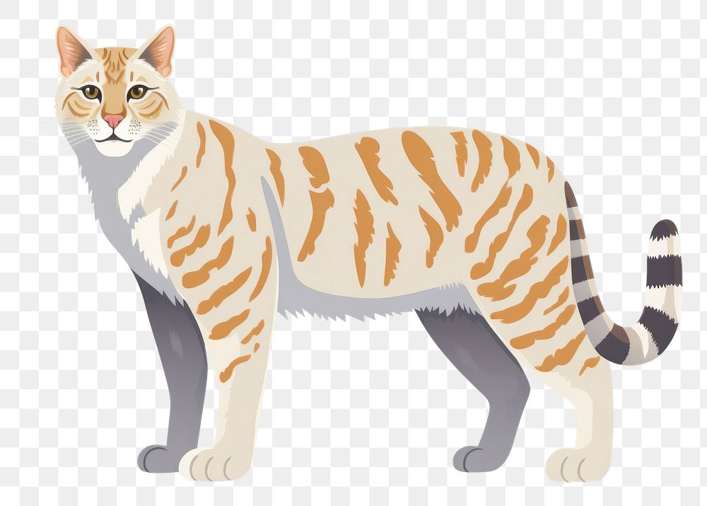 PNG Sand cat grey-brown coated | Free PNG - rawpixel