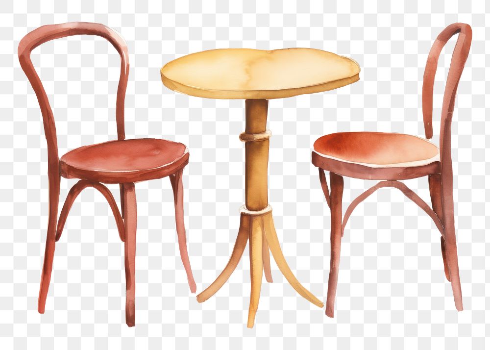 PNG Cafe table furniture chair | Premium PNG - rawpixel