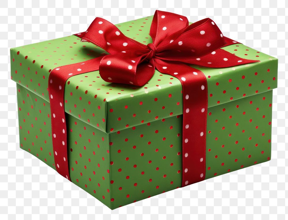 PNG Christmas giftbox green red | Free PNG - rawpixel