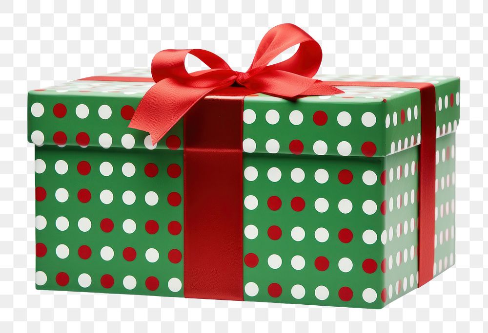 PNG Christmas giftbox green red | Free PNG - rawpixel