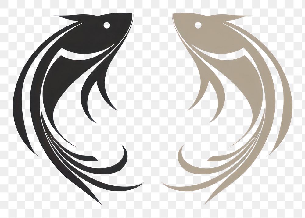 PNG Pisces zodiac logo animal | Premium PNG - rawpixel