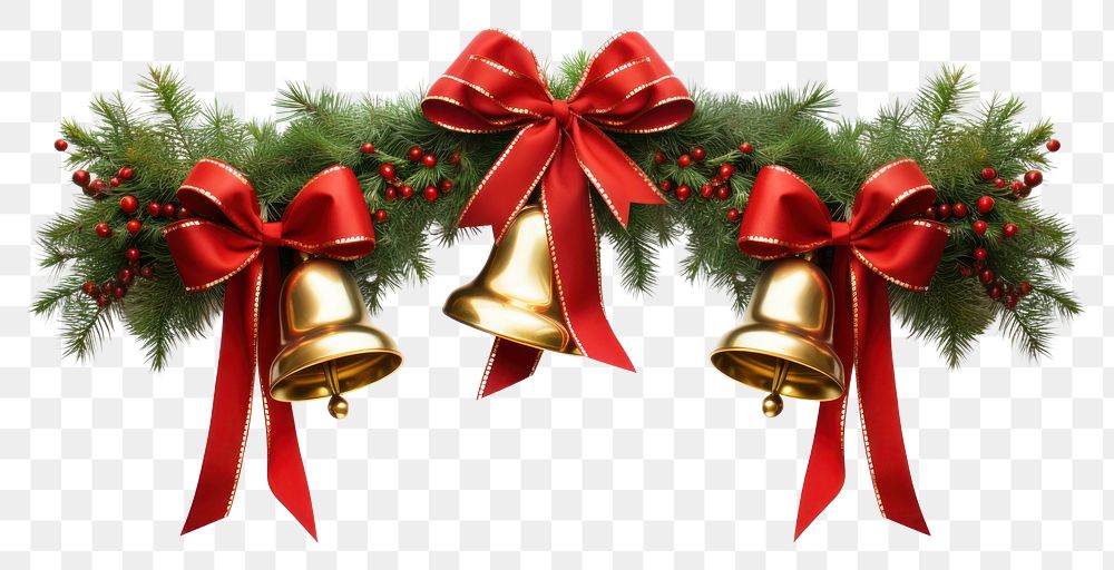 PNG Christmas ribbon gold tree | Premium PNG - rawpixel