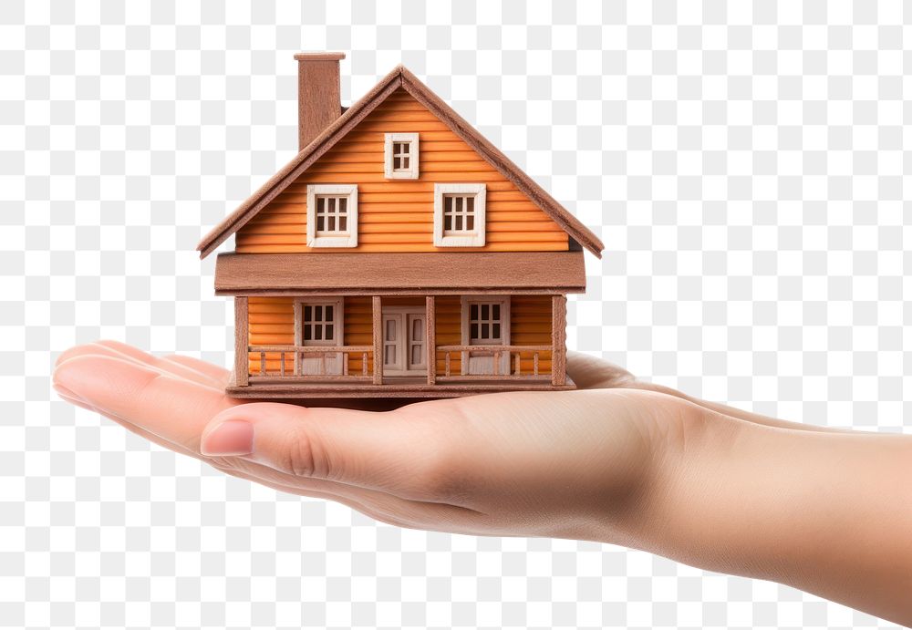 PNG Hand holding house architecture | Free PNG - rawpixel