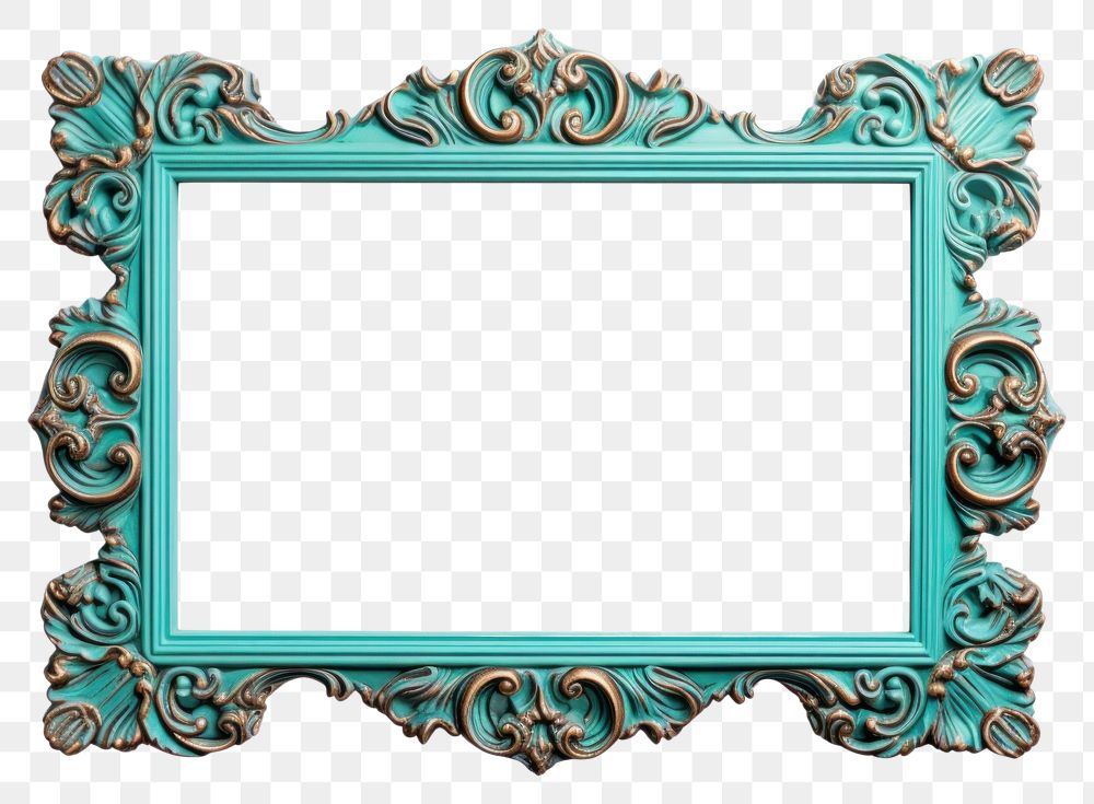 Teal Frame PNG Transparent Images | Free Photos, PNG Stickers ...