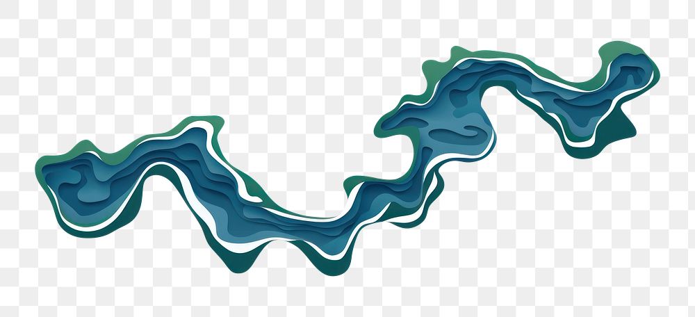 PNG A river white background | Free PNG - rawpixel