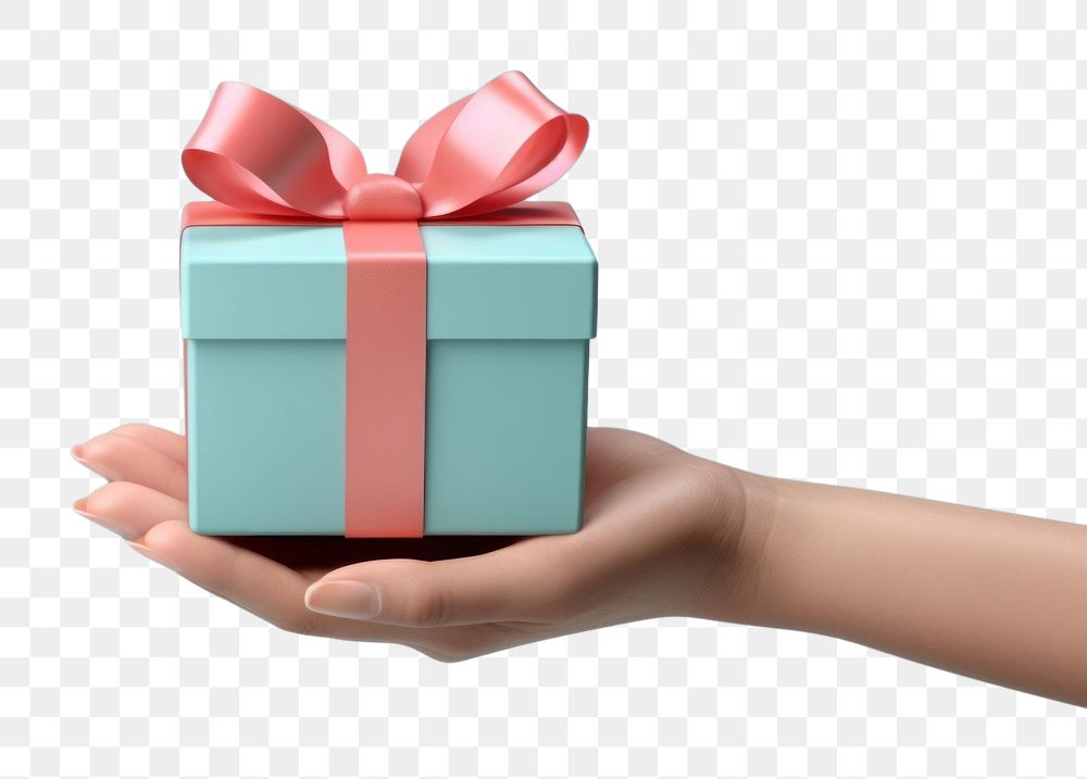 PNG Hand holding gift box | Free PNG - rawpixel