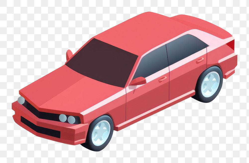 PNG Simple sedan car isolated | Free PNG - rawpixel