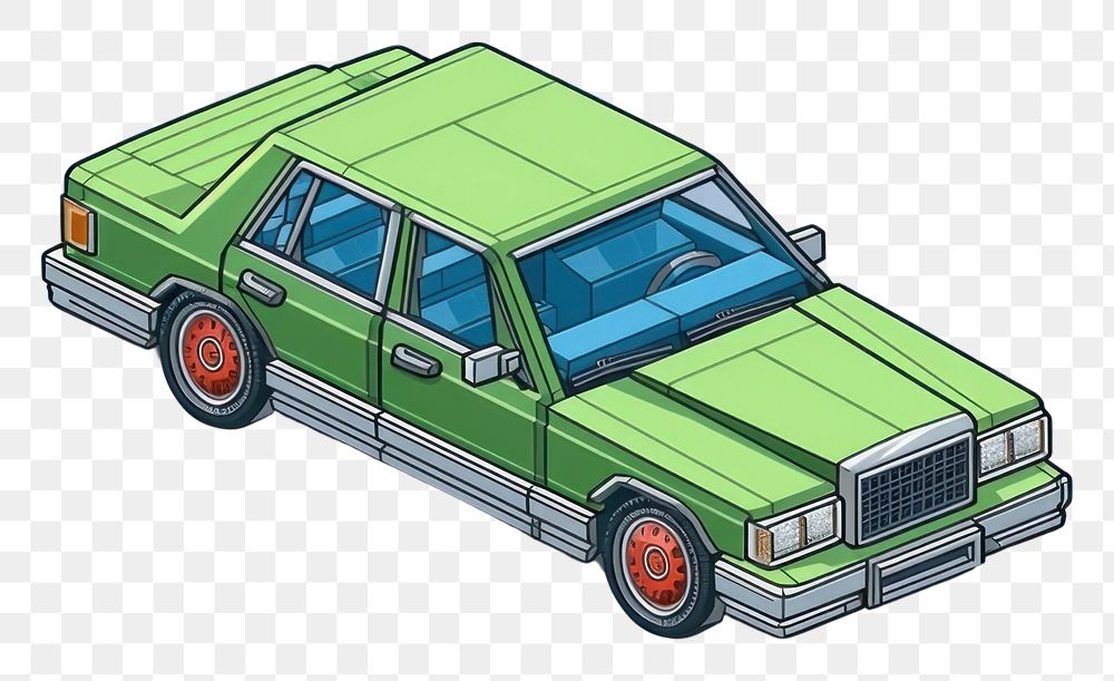 PNG Simple sedan car isolated | Free PNG Illustration - rawpixel