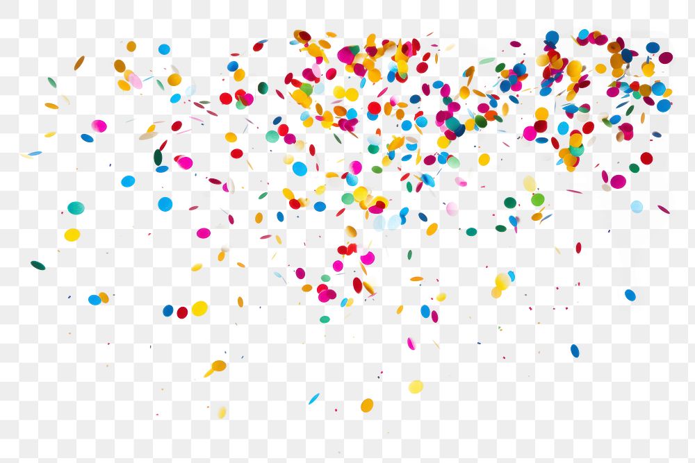 PNG Colored confetti flying backgrounds | Free PNG - rawpixel