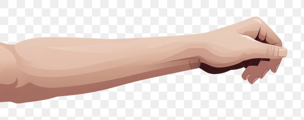 PNG Hand arm white background | Premium PNG - rawpixel