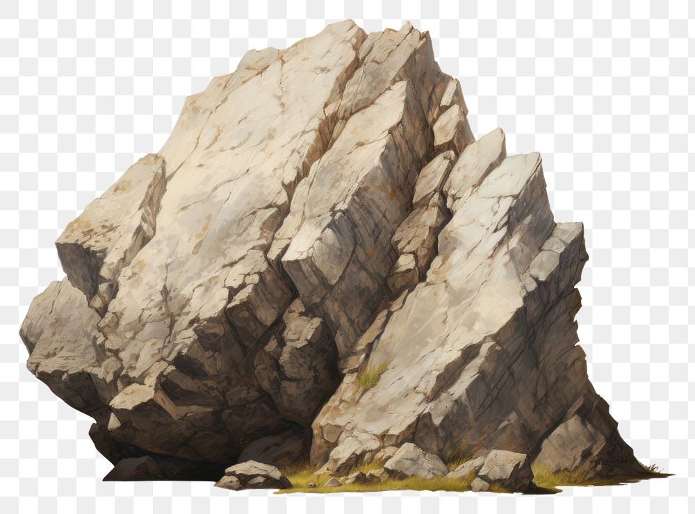 PNG Vintage Rock rock outdoors. | Premium PNG - rawpixel